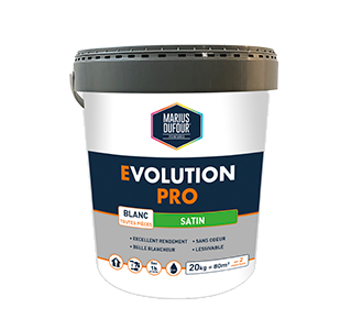 EVOLUTION Pro Satin Blanc - Marius Dufour
